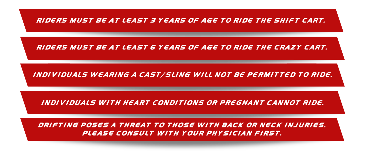 DriftZone Rules and Requirements - #1 Drift Karting Experience